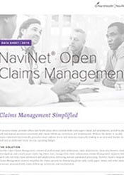NaviNet® Open Claims Management Datasheet Download Thank You